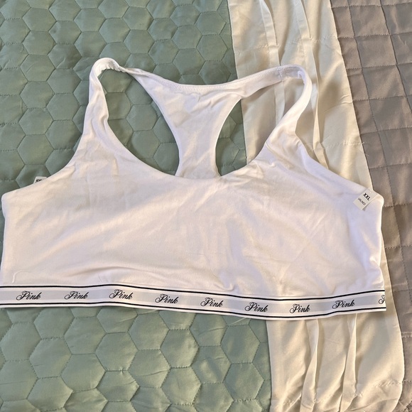 PINK Victoria's Secret | Intimates & Sleepwear | Vs Pink White Racer ...